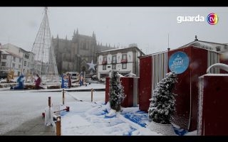 Município da Guarda - Cai neve na Guarda